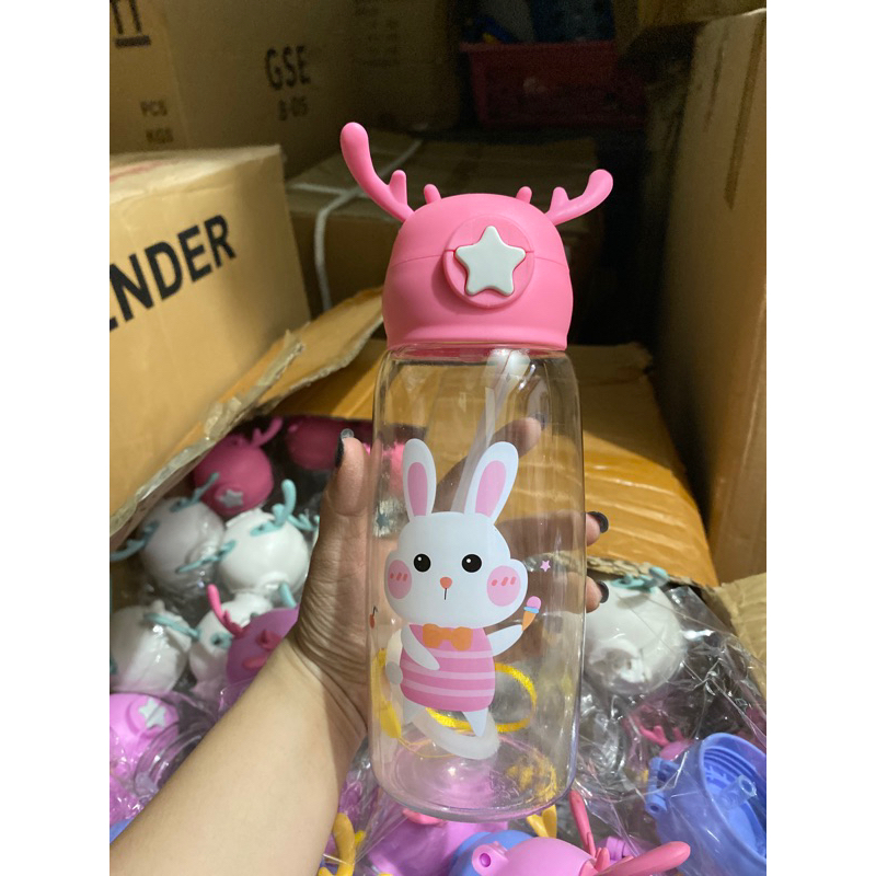 Jual Botol Rusa / Botol Anak Karakter / Botol Rusa Tanduk / Botol Klip ...