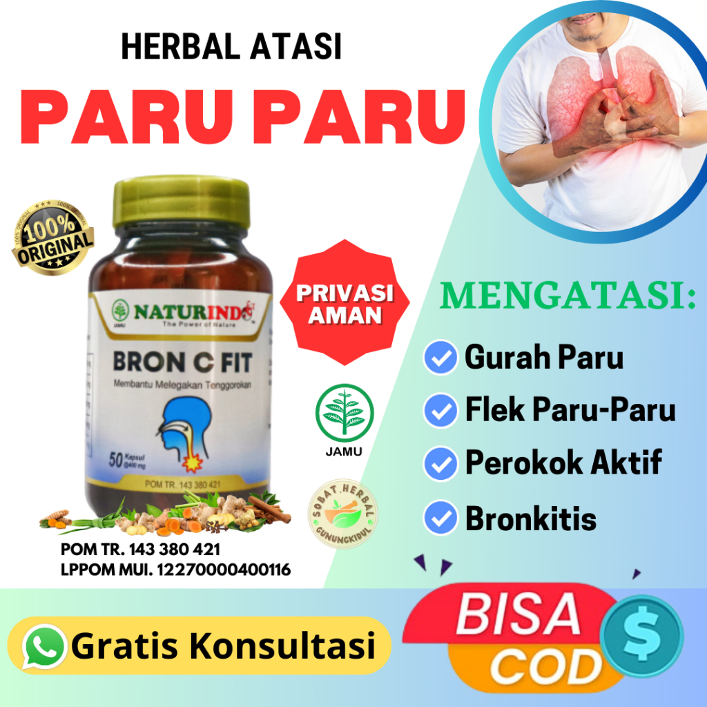 Jual Obat Paru Paru Basah Gurah Bronkitis Original | Shopee Indonesia