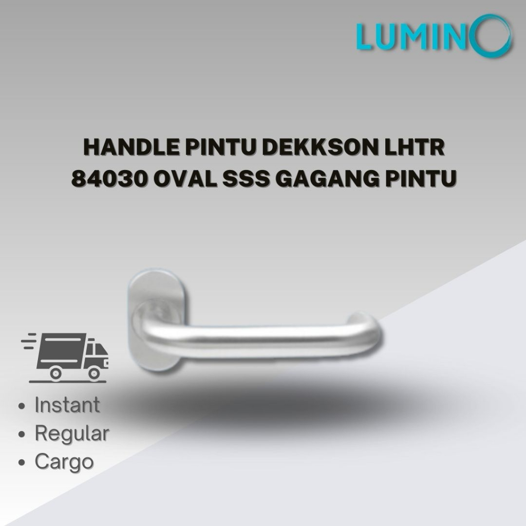 Jual Handle Pintu Dekkson LHTR 84030 OVAL SSS Gagang Pintu | Shopee Indonesia
