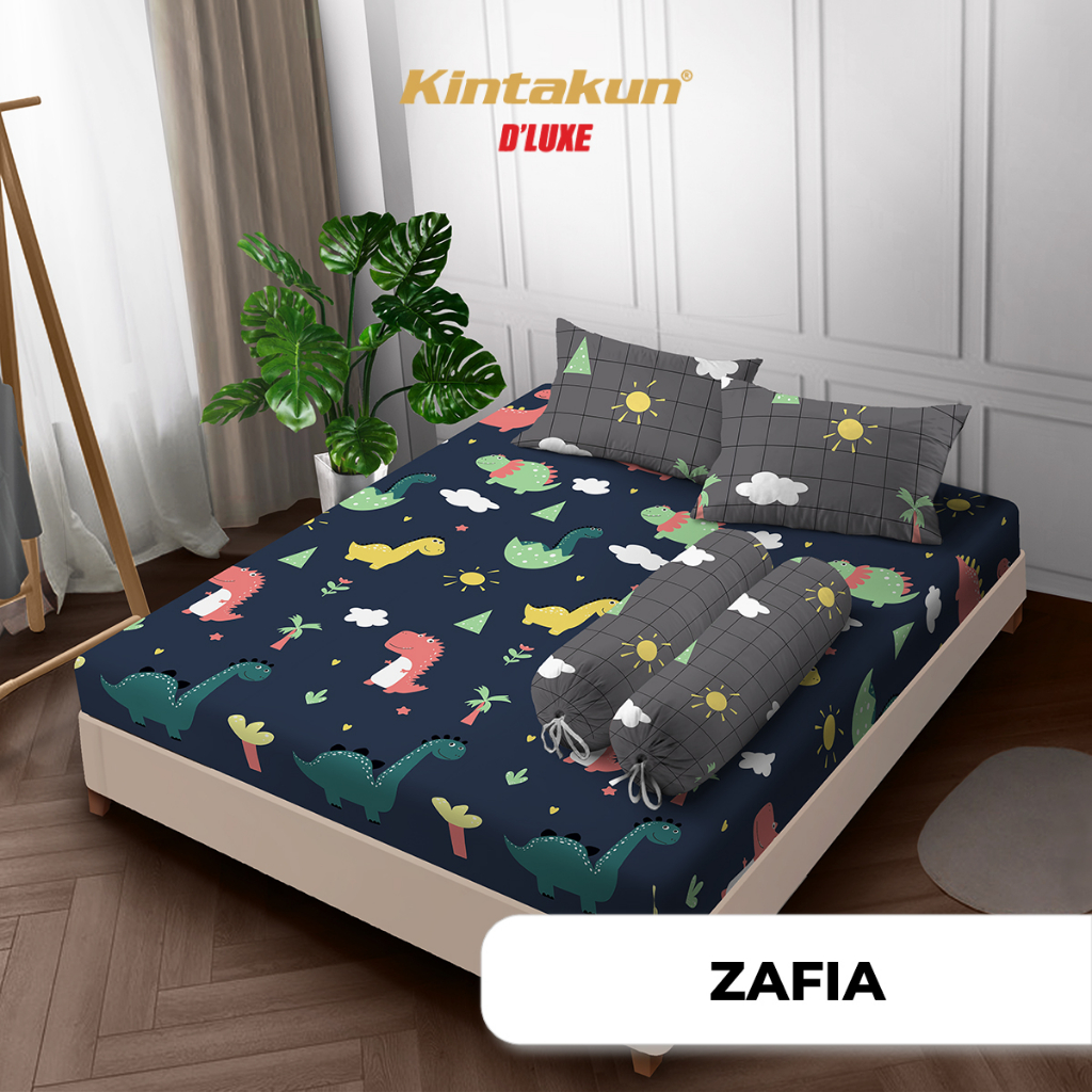 Jual Kintakun Sprei Set King Queen 160/180/200 Motif Zafia Kids and ...