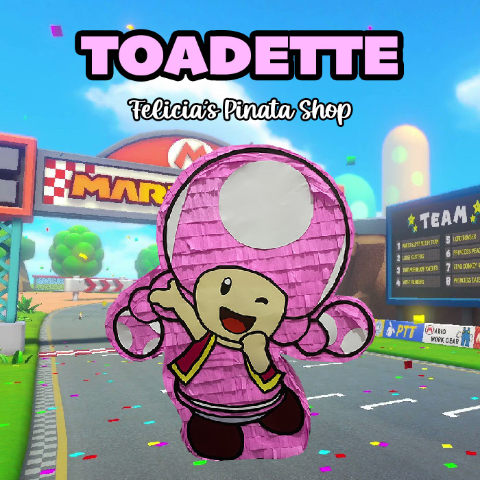 Jual Toadette Mario Bross Kart Pinata | Shopee Indonesia