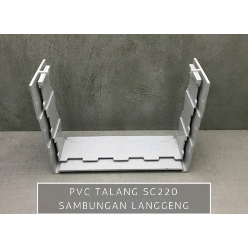 Jual Sambungan Talang Air Kotak PVC SG 220 8" 8 Inch | Shopee Indonesia