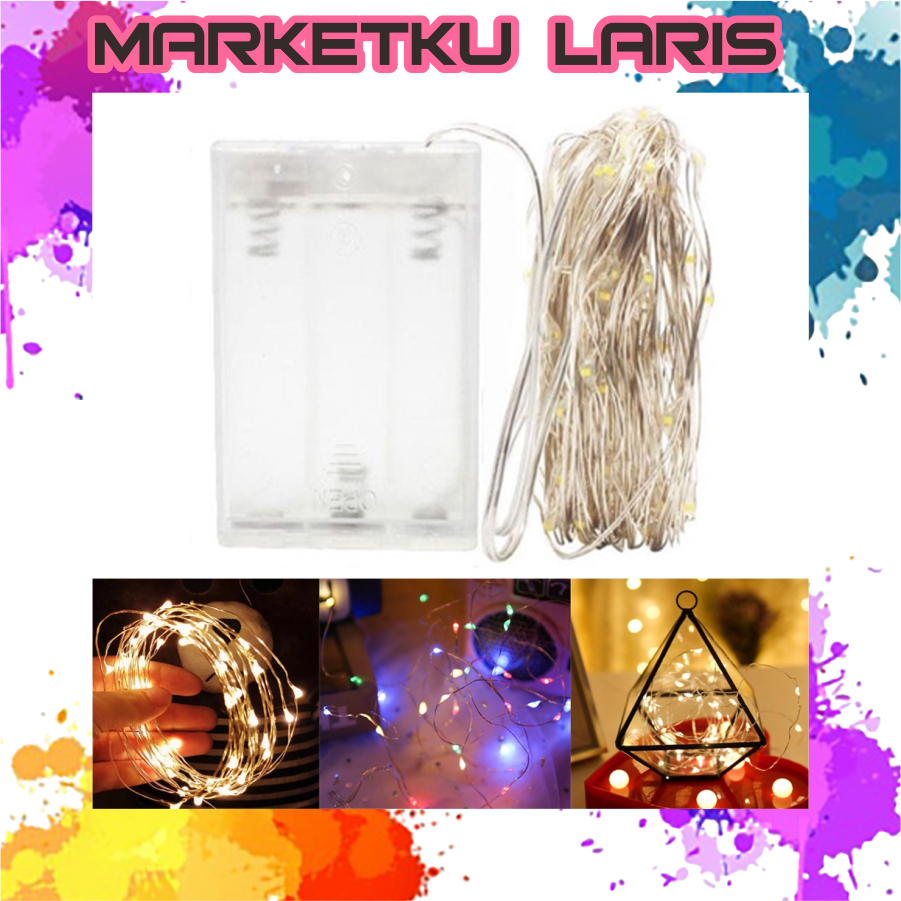 Jual MKL - Lampu Hias Tumblr 10M 100LED / Lampu Tumblr Kawat Hias ...