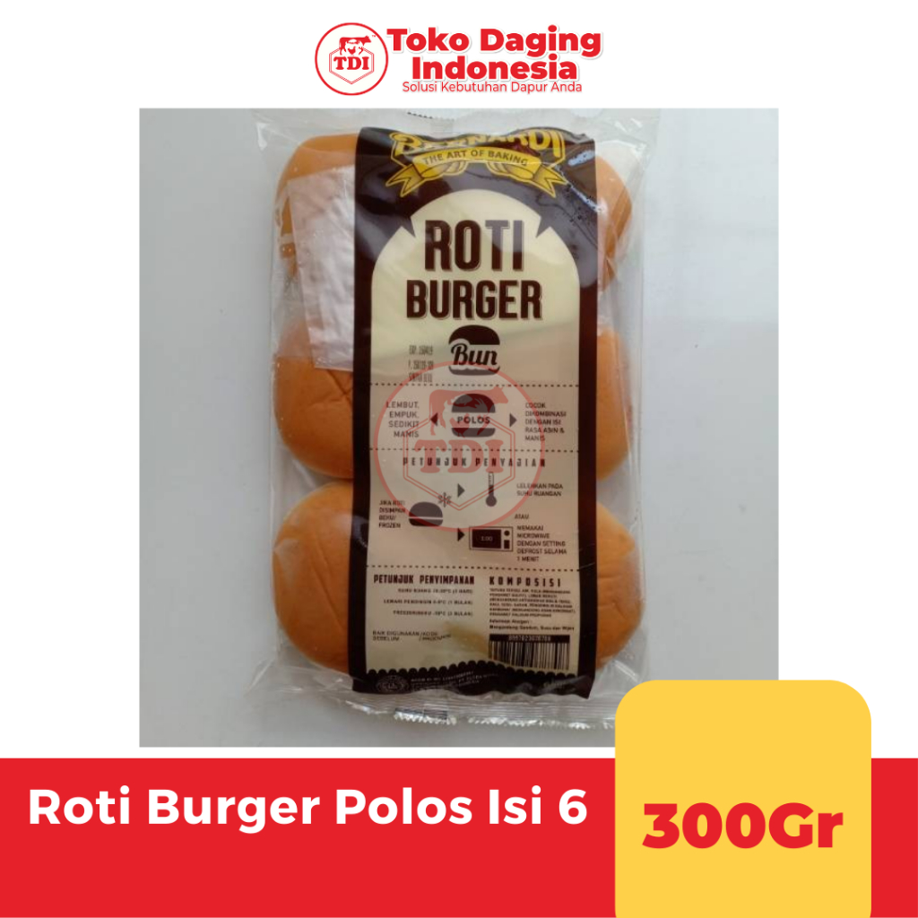 Jual Roti Burger Isi 6 | Shopee Indonesia