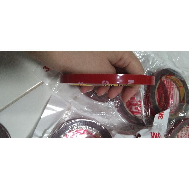 Jual double tape dobel tape 3m foam isolasi bolak balik 3m double tape ...