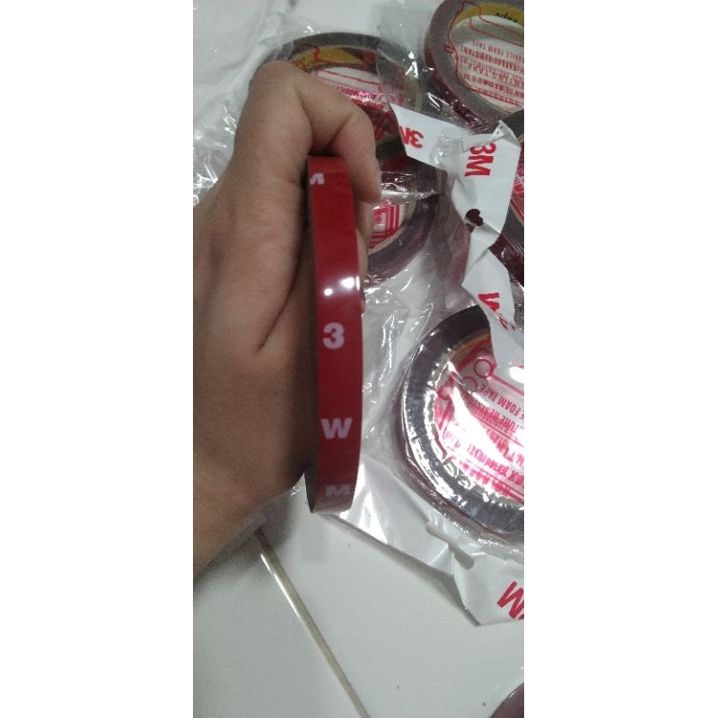 Jual double tape dobel tape 3m foam isolasi bolak balik 3m double tape ...
