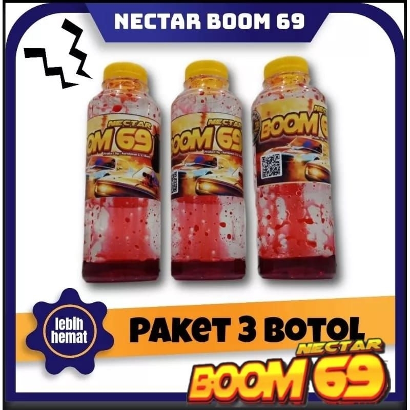 Jual Paket Hemat 3 botol Boom 69 | Shopee Indonesia