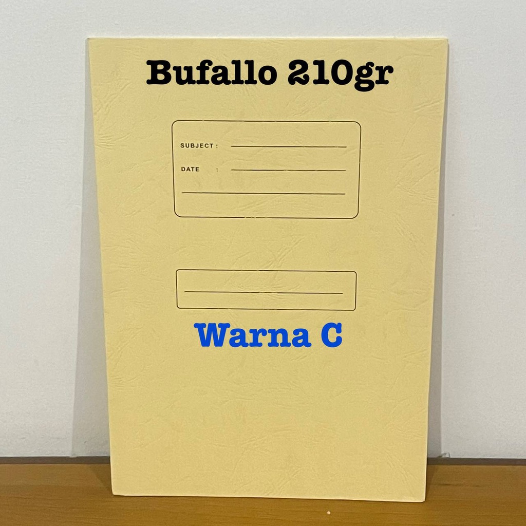 Jual (50 pcs) FOLIO STOP MAP KERTAS MAP KANTOR - STOPMAP BUFALLO 210gr Warna C | Shopee Indonesia