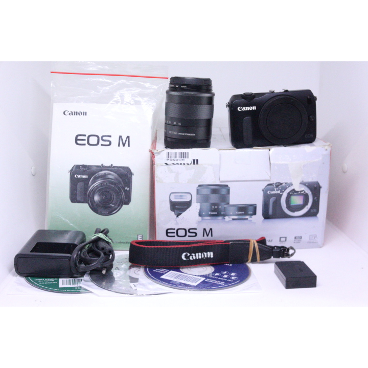 Jual Canon M kit 18-55mm ada jack mic murah bukan M3 M100 M6 | Shopee Indonesia