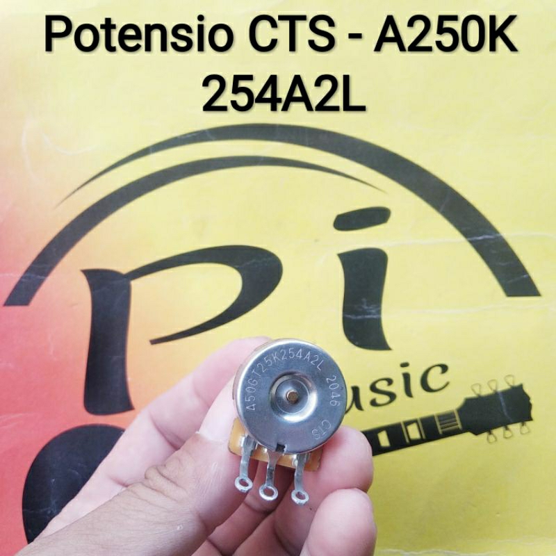 Jual Potensio CTS 250K. Potensio Gitar dan Bass. Silakan Bisa Cek ...