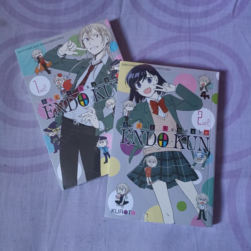 Jual (SEGEL) Komik Set Actor Wannabe, Endo-Kun vol. 01-02 Tamat ...