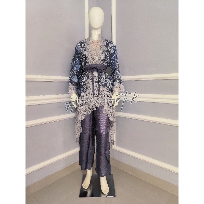 Jual WIKE BATIK | SET ANDIN KULOT KEBAYA OUTER LACE RENDA VISCOSE ...