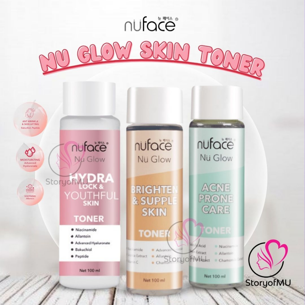 Jual NUFACE Nu Glow Skin Toner 100ml - Brighten&Supple Skin | Acne ...