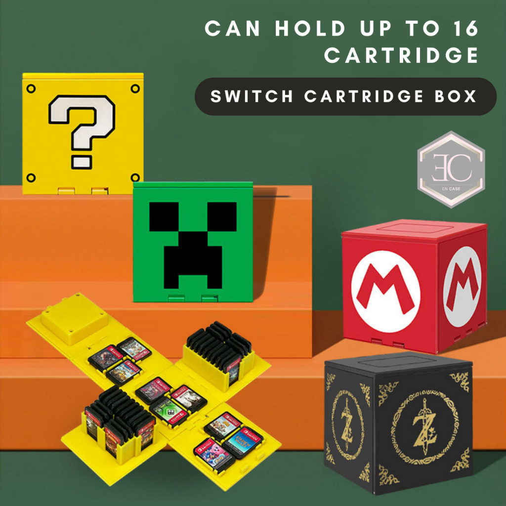 Jual Nintendo Switch Cartridge Case Gamecard Holder Box | Switch Kaset ...