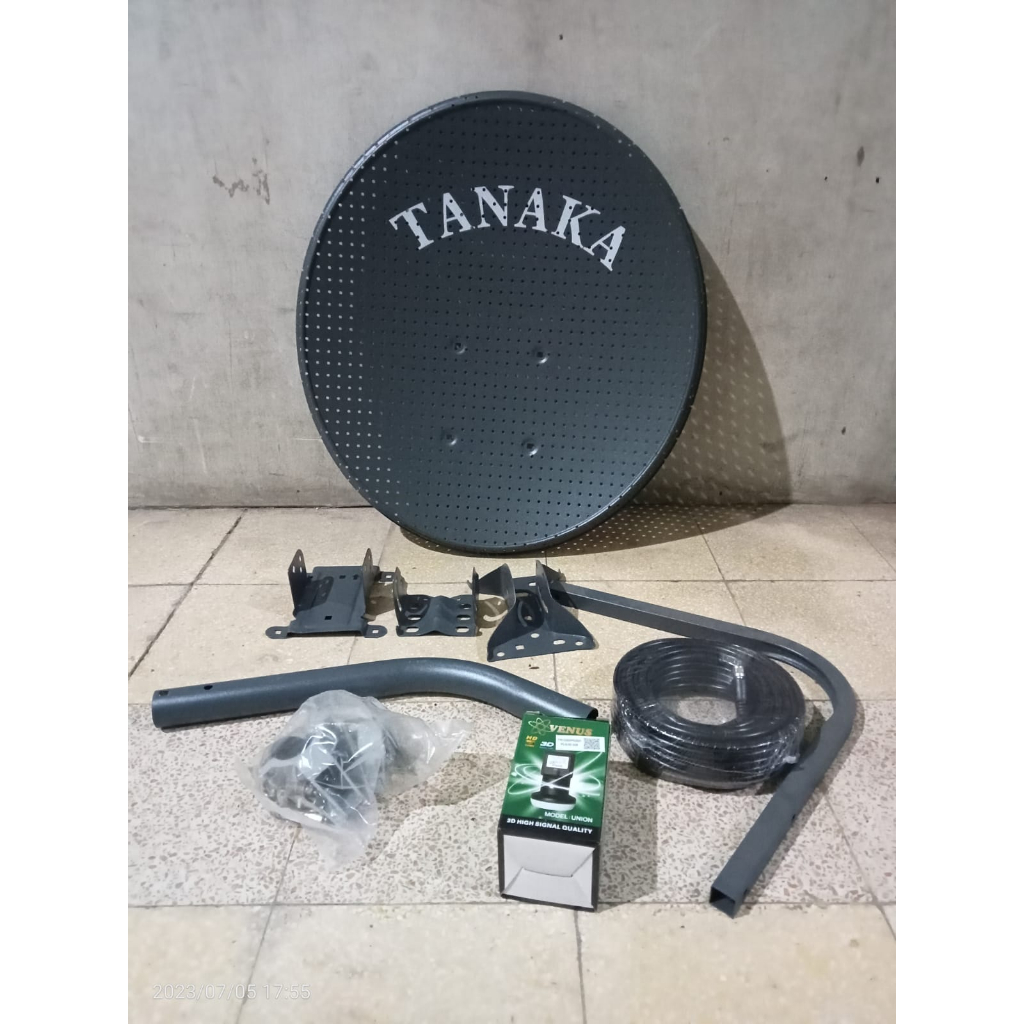 Jual Dish Parabola / Antena Parabola Ku Band 45 cm Tanaka - Disc, Kabel ...