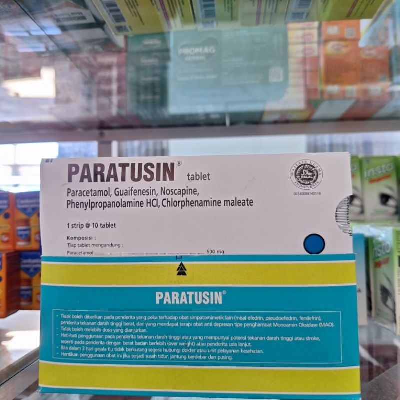 Jual PARATUSIN TABLET & SIRUP (Obat Batuk Flu Anak & Dewasa) | Shopee ...
