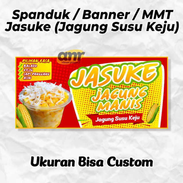 Jual Spanduk, Banner Jasuke (Jagung Susu Keju) - CETAK BANENR JASUKE ...