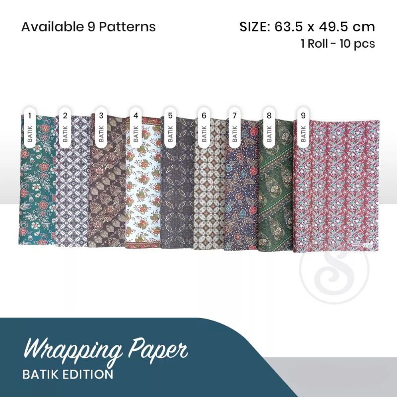 Jual KERTAS KADO BATIK | Shopee Indonesia