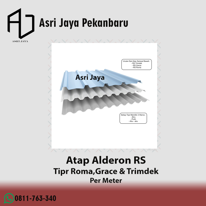 Jual Atap Alderon Rs Atap Upvc Single Layer Pekanbaru Shopee Indonesia