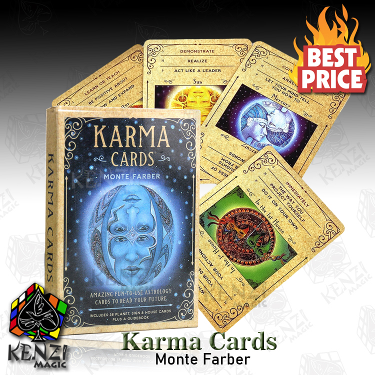 Jual Kartu Oracle Karma Cards Monte Farber Oracle Cards Tarot | Shopee ...