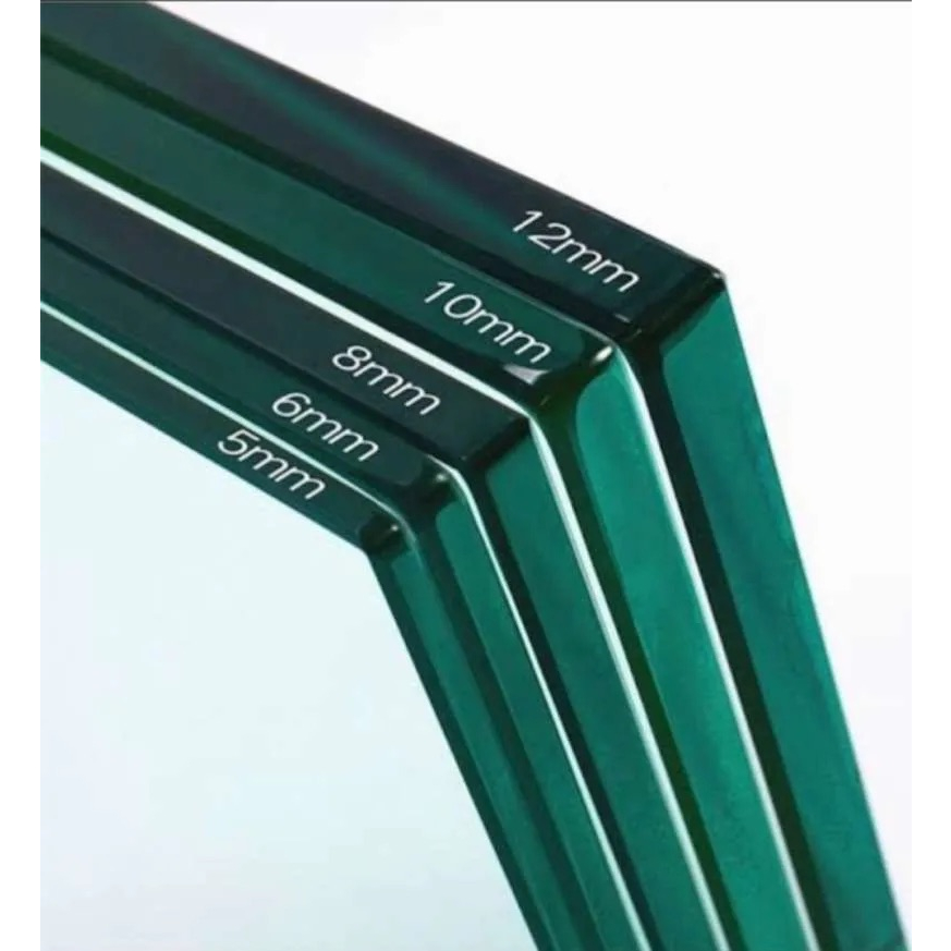 Jual Kaca Polos 8mm 10mm 12mm/ Kaca Bening Polos 8mm 10mm 12mm/ Clear ...