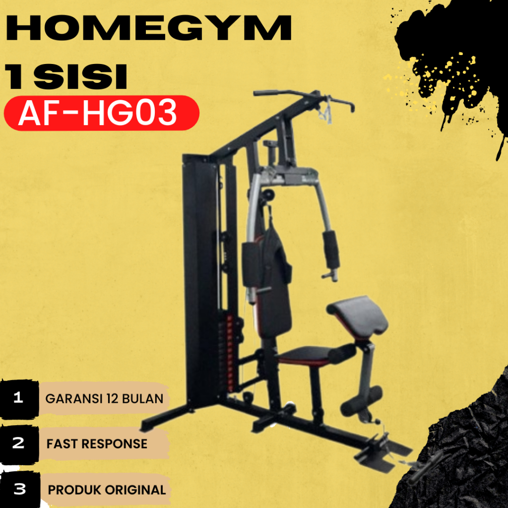 Jual Alat Olahraga Home gym 1 sisi AF - HG01 Multigym | Shopee Indonesia