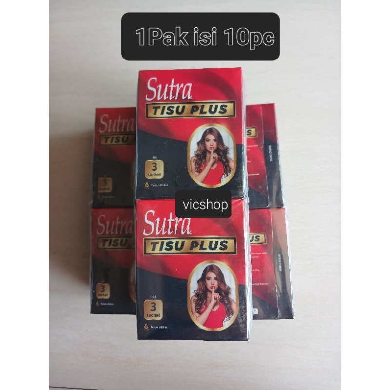 Jual SUTRA TISU PLUS KEMASAN GROSIR 1PAK ISI 10PC | Shopee Indonesia