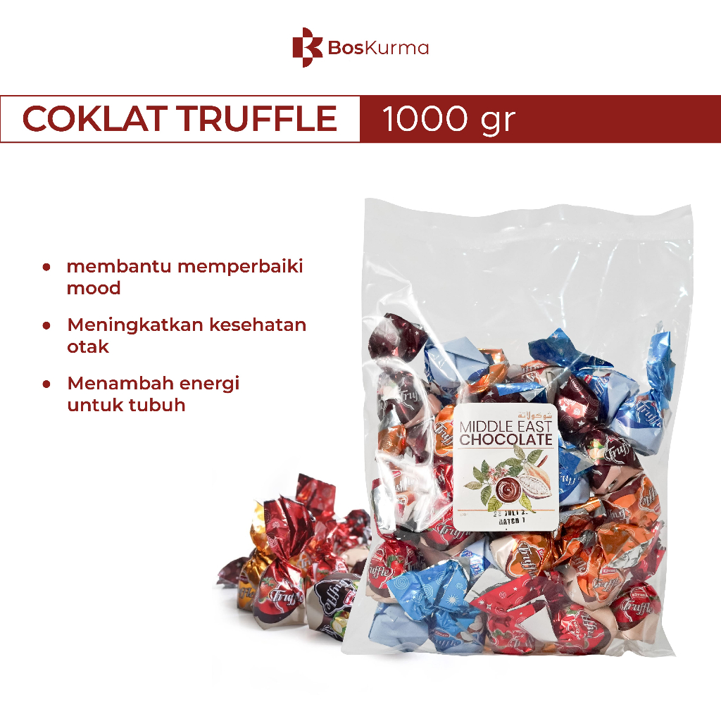 Jual Coklat Arab Truffle Mix 1 Kg Coklat Turkey Oleh Oleh Haji Umroh ...