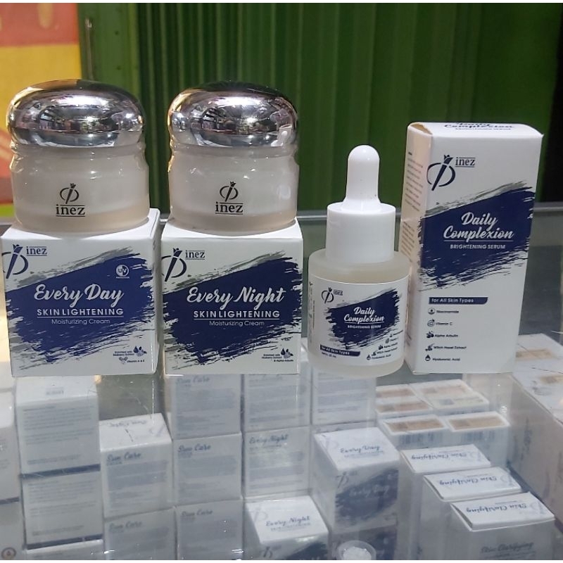 Jual INEZ PAKET PENCERAH ISI 3 ( DAY, NIGHT, SERUM ) | Shopee Indonesia