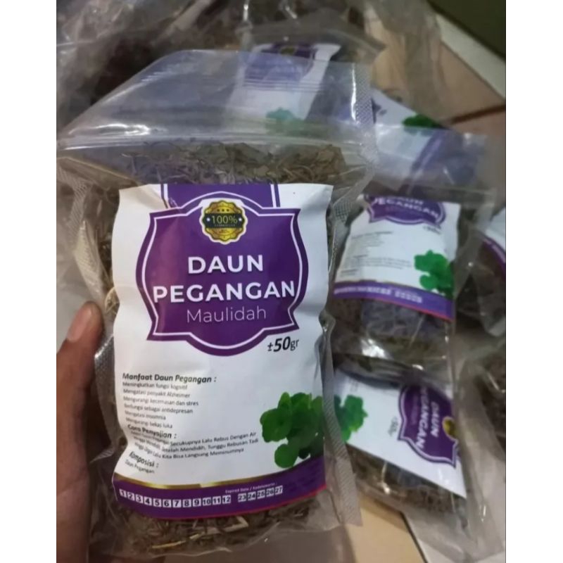 Jual Daun Pegagan Merah Kering isi 50 grm | Shopee Indonesia