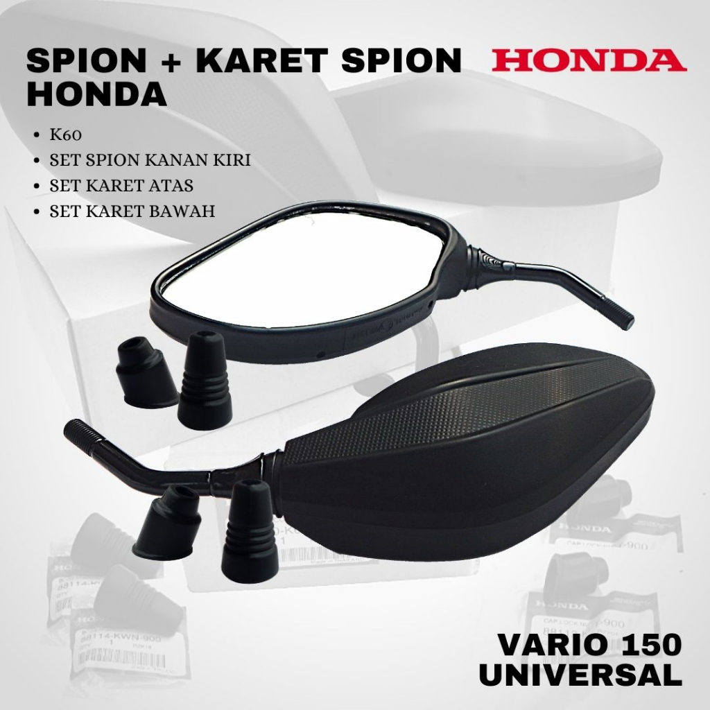 Jual Spion Honda Click 125 Vario 125 150 PCX Beat Scoopy GENIO Set ...
