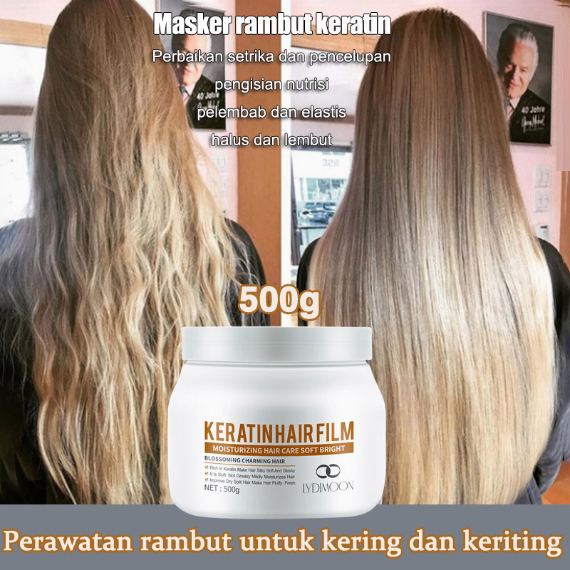 Jual （100% Asli）Masker rambut keratin hair mask keratin masker rambut ...