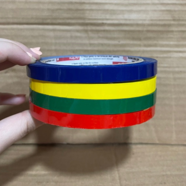 Jual Isolasi / Selotip Buah Sayur Nachi Bag Neck Sealer Biru Kuning ...