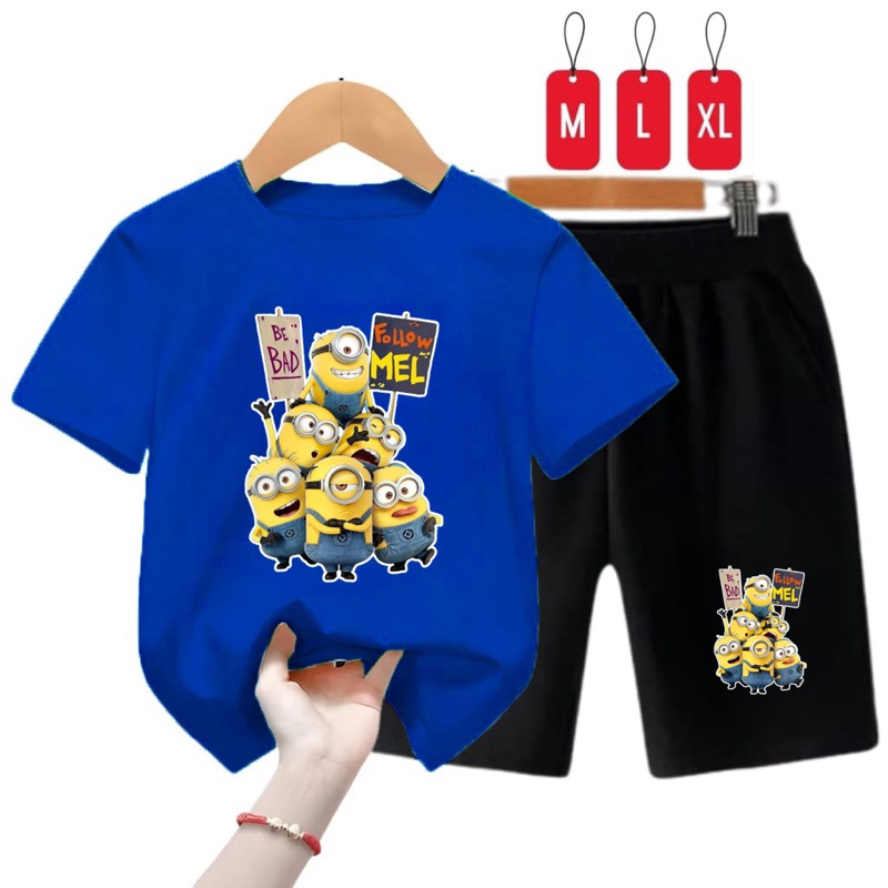 Jual stelan anak anak MINION / cowok cewek | Shopee Indonesia