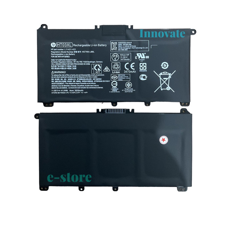 Jual Battery laptop HP HT03XL Original | Shopee Indonesia