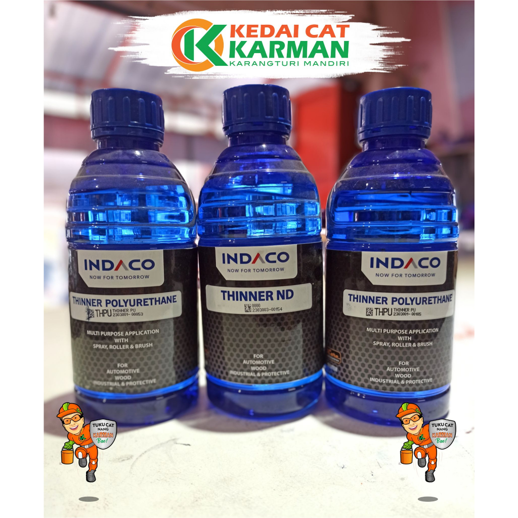 Jual THINNER INDACO PU SLOW DRY THINNER INDACO ND THINNER ND - THINER PU SLOWDRY THINER ND ...