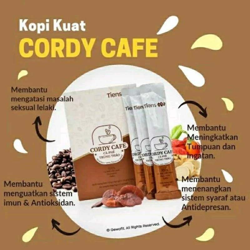 Jual CORDY CAFE | KOPI KUAT | KOPI TIENS | CORDY COFFE | Shopee Indonesia