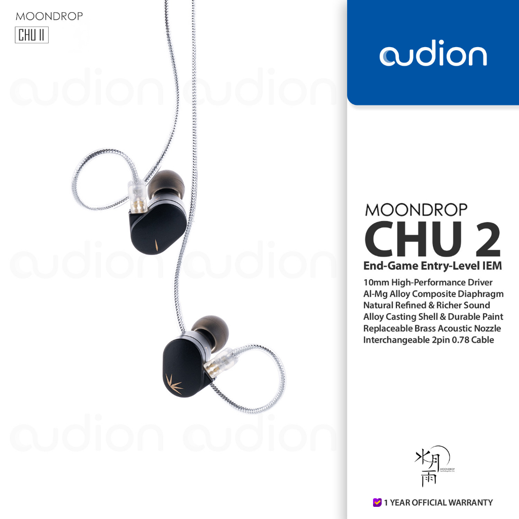 Jual MOONDROP CHU 2/II End-game Entry-level Killer 2pin In-ear IEM ...