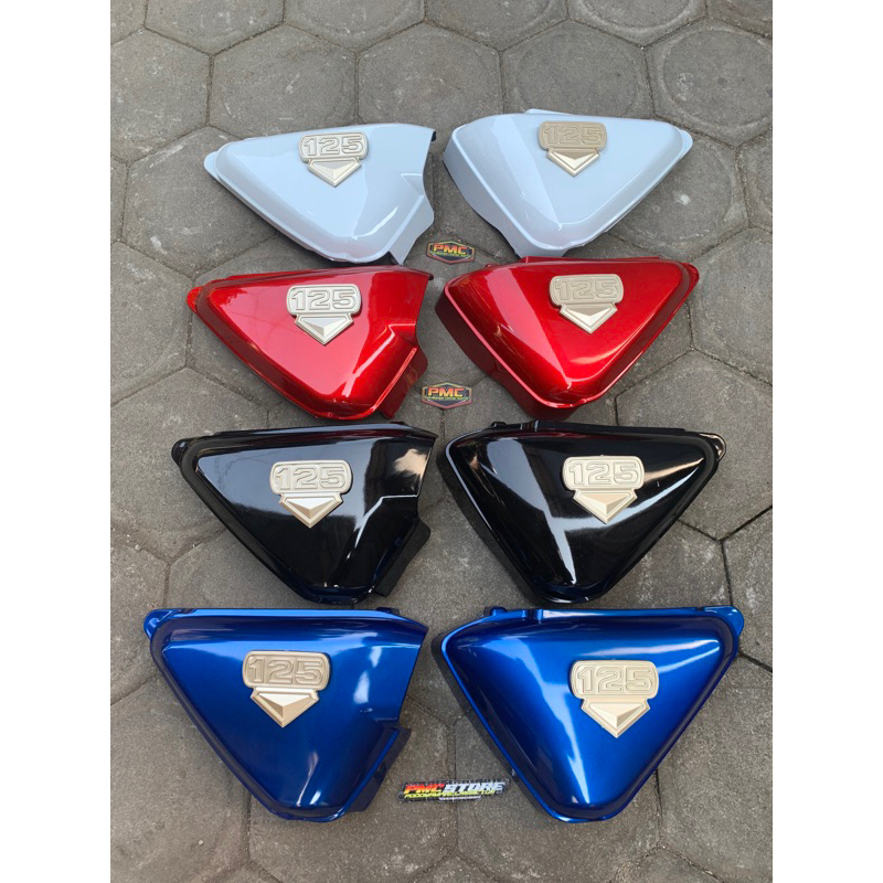 Jual bok aki cb 125 box aki 125 cover tutup aki cb 125 warna hitam ...