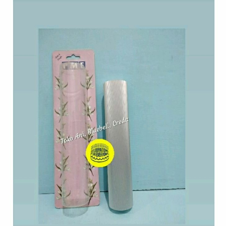 Jual PME Aluminum Fondant Rolling Pin Ribbed / Smocking ( RS84 ...
