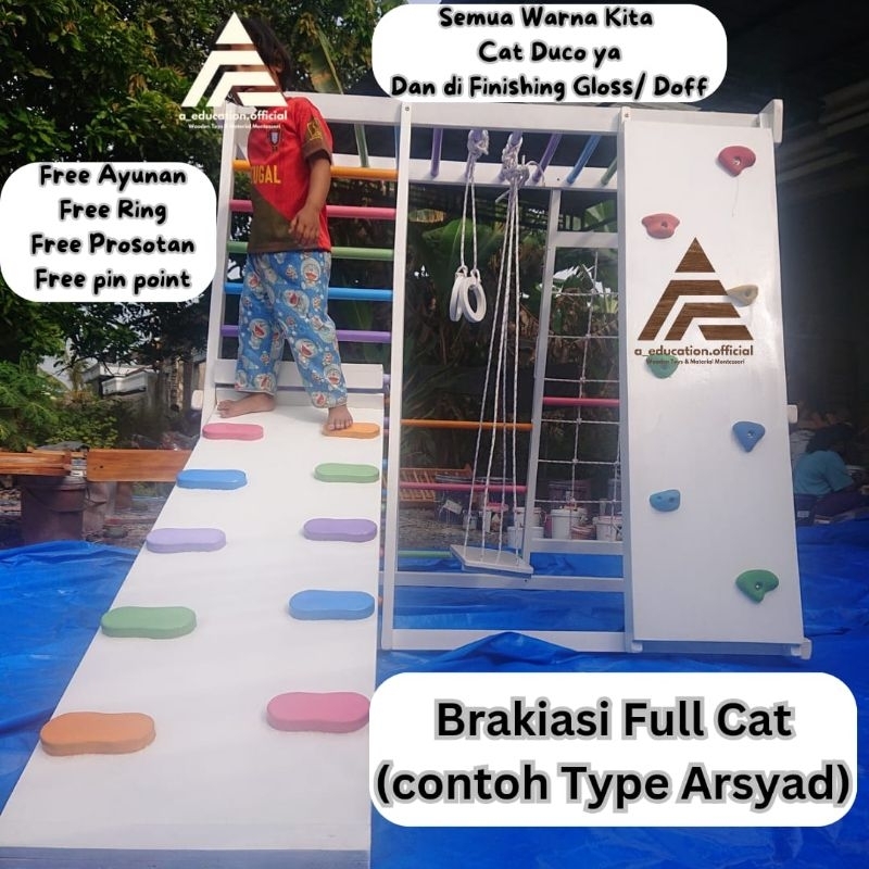 Jual Brakiasi Full Cat playground 2m 1,8m 1,6m A education | Shopee ...