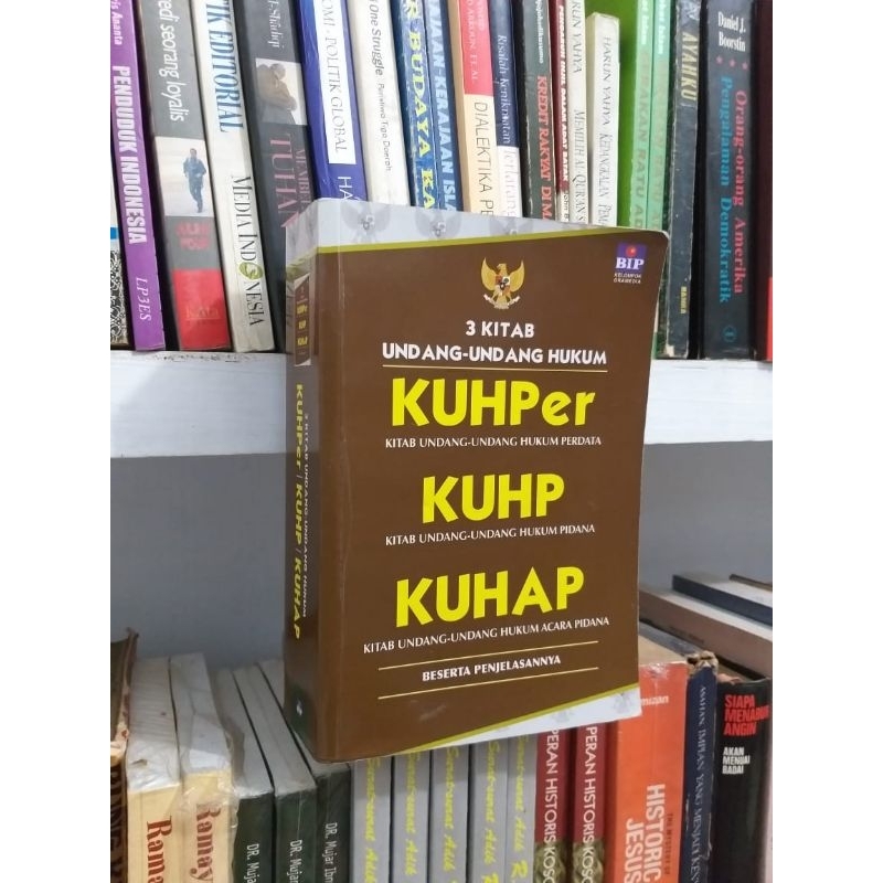Jual 3 KITAB UNDANG - UNDANG HUKUM KUHPer, KUHP, KUHAP Beserta Penjelasannya | Shopee Indonesia