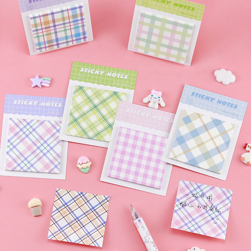 Jual AJS Sticky notes aesthetic petak / notepad / memopad/ sticky note ...