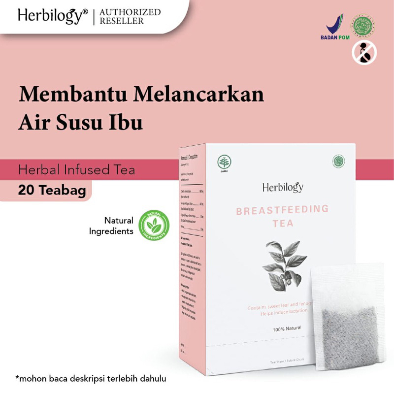 Jual Herbilogy Breastfeeding Tea for Breastmilk Booster / pelancar ASI ...