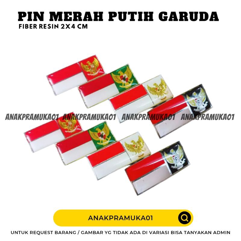 Jual Pin merah putih garuda / pin paskibraka | Shopee Indonesia