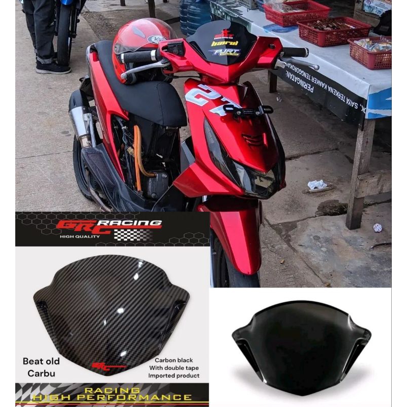 Jual Visor variasi universal model beat karbu old pnp beat new esp beat ...