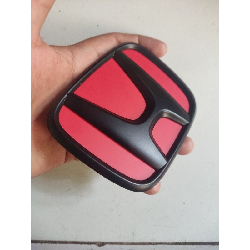 Jual logo H hitam doff begron merah Honda New Brio brv Freed original ...