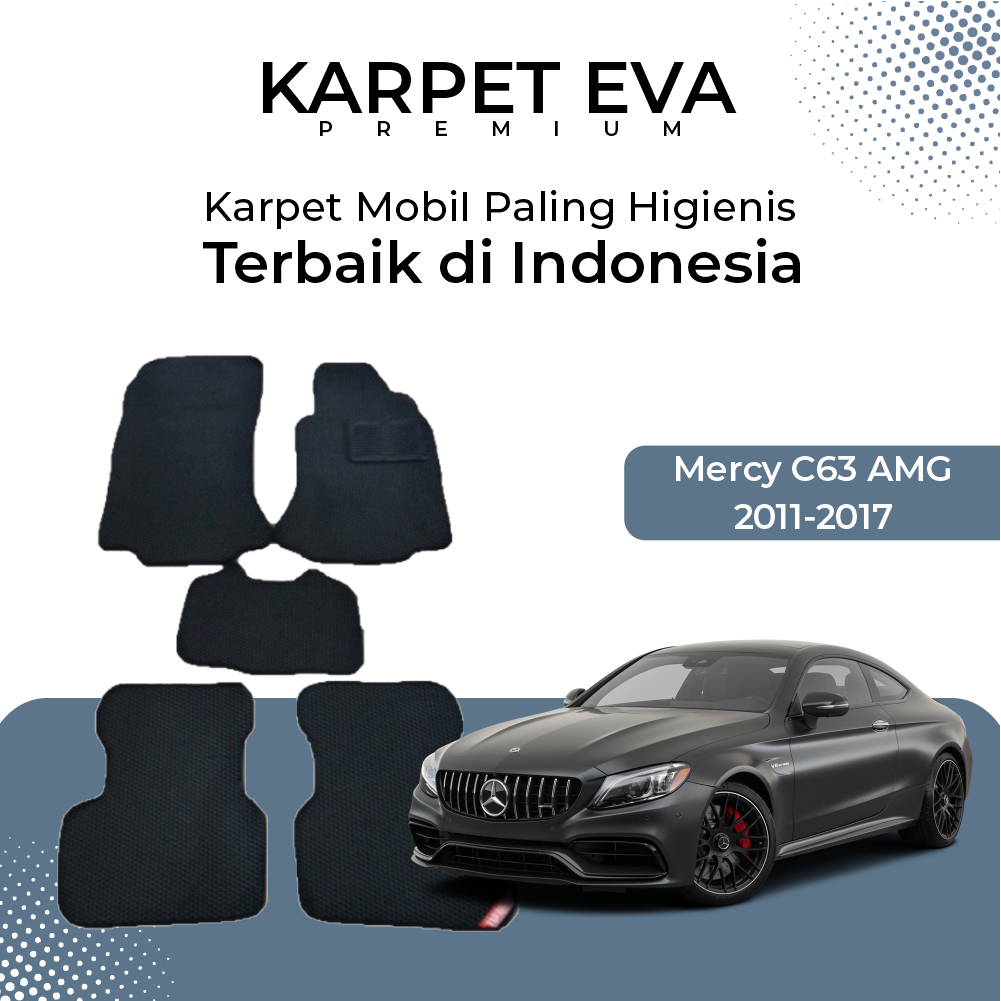Jual Karpet Mobil Mercy C63 AMG th 2011-2017 Karpet Eva Premium 1 Lapis ...