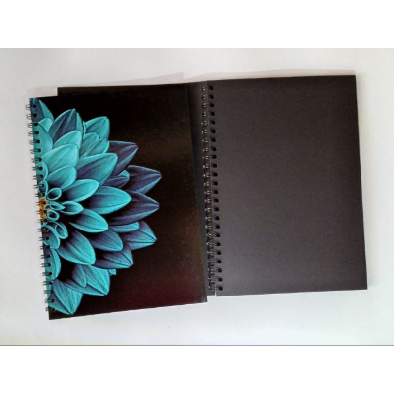 Jual Buku Hitam Polos,dengan Sampul berwarna,A5,dan A6 Sketchbook hitam ...