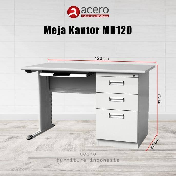 Jual Meja Kantor Acero MD-120 | Shopee Indonesia